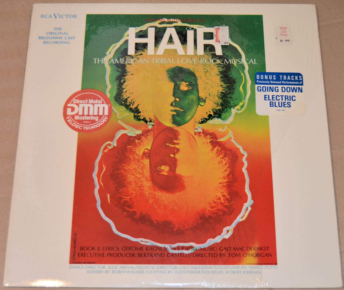 Hair - Soundtrack, Vinyl Record Album LP, RCA Victor LSO-1150 – Joe's ...