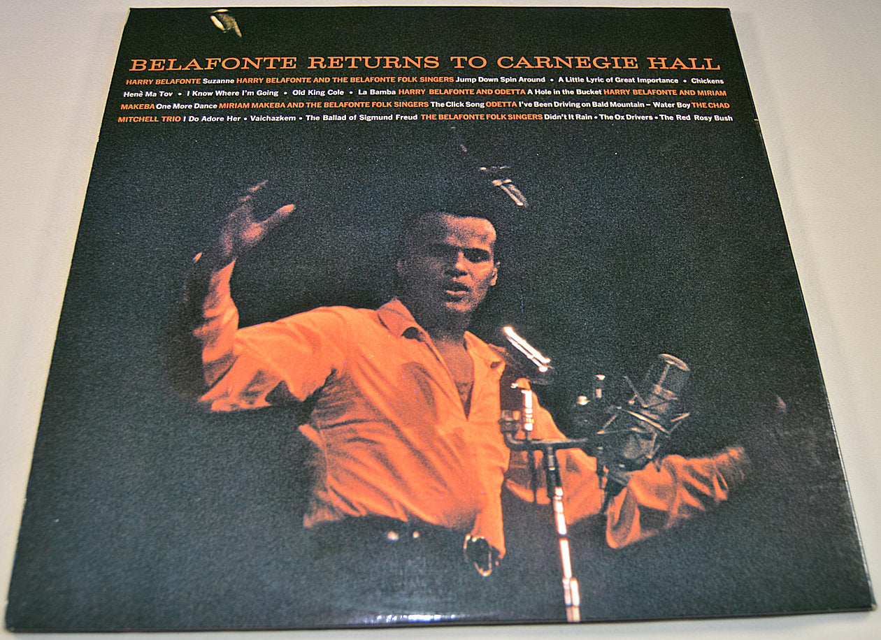 Belafonte, Harry - At Carnegie Hall, Vinyl Record Album 2LP – Joe's Albums