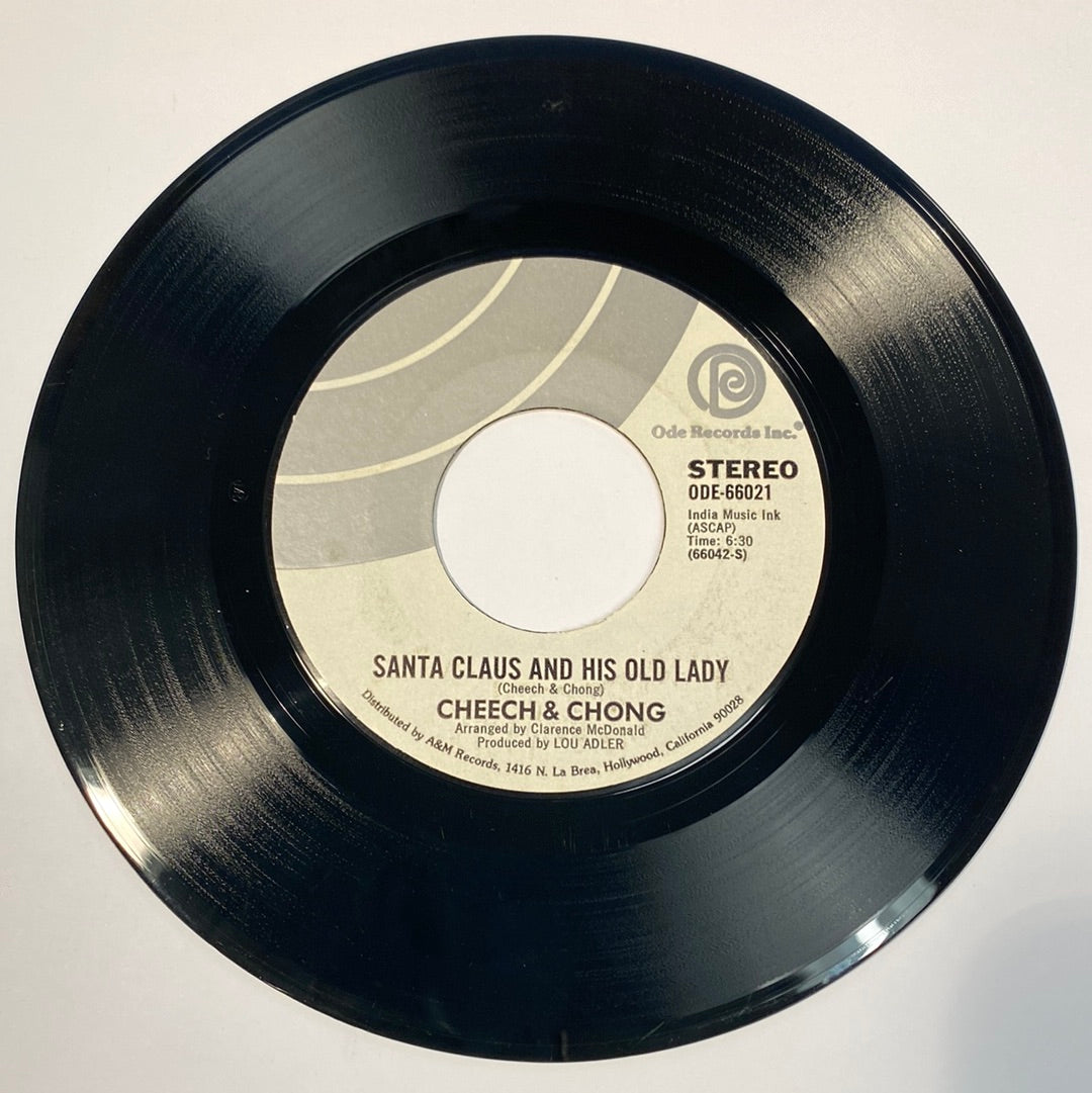 Cheech & Chong – Santa Claus And His Old Lady, Vinyl 7 Inch, 45 RPM ...