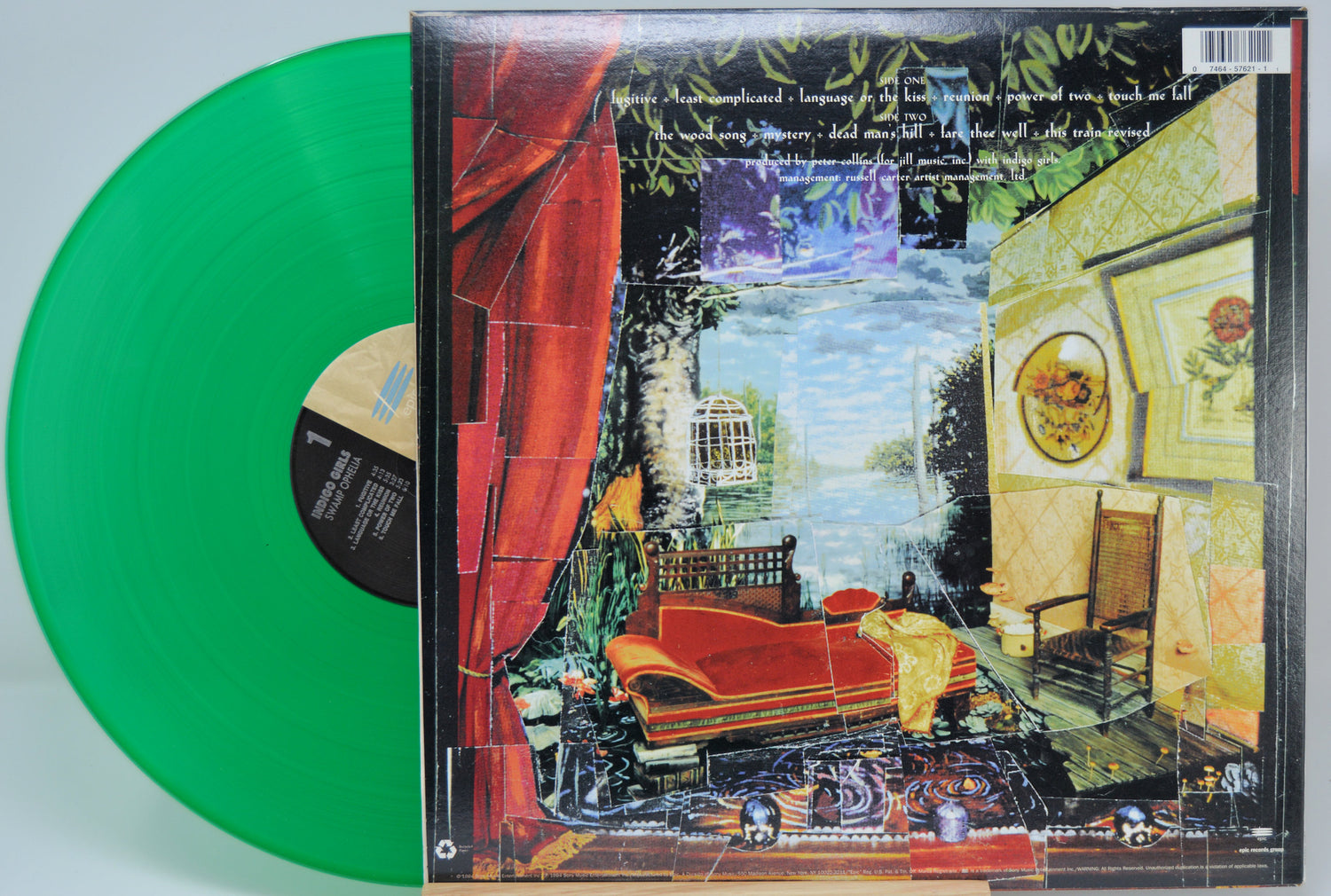 Indigo Girls - Swamp Ophelia, Vinyl Record Album LP, UPC 074645762111 ...