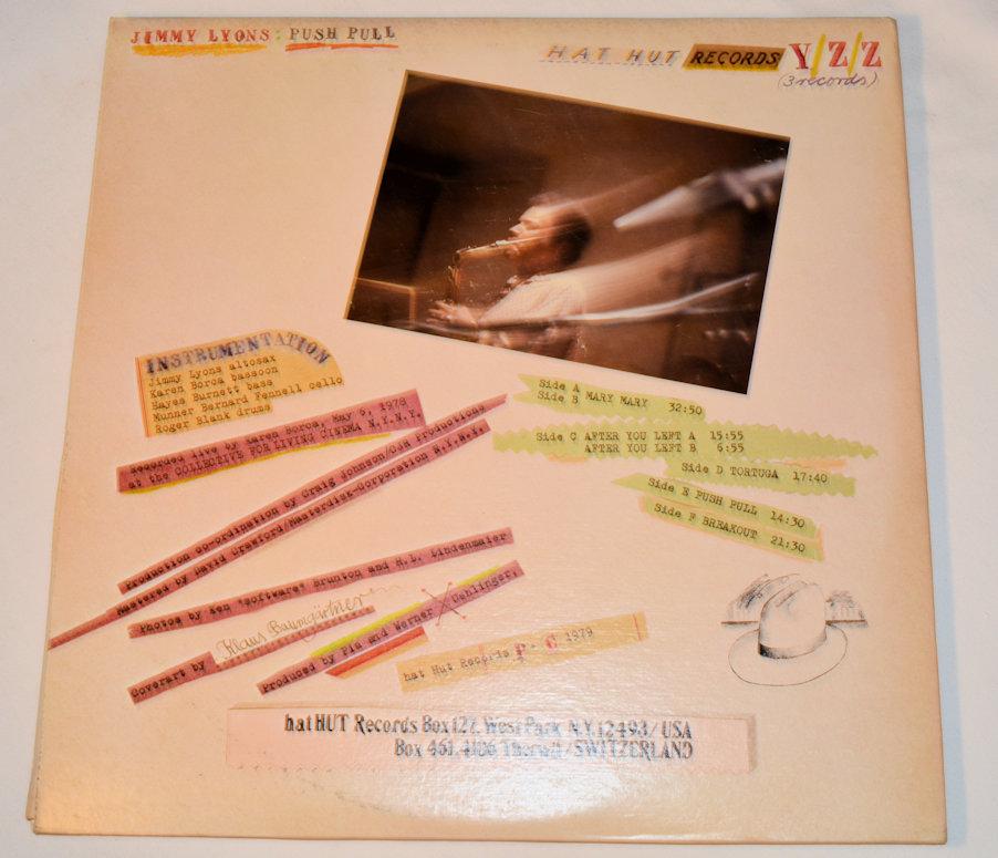 Lyons, Jimmy - Push Pull – Joe's Albums