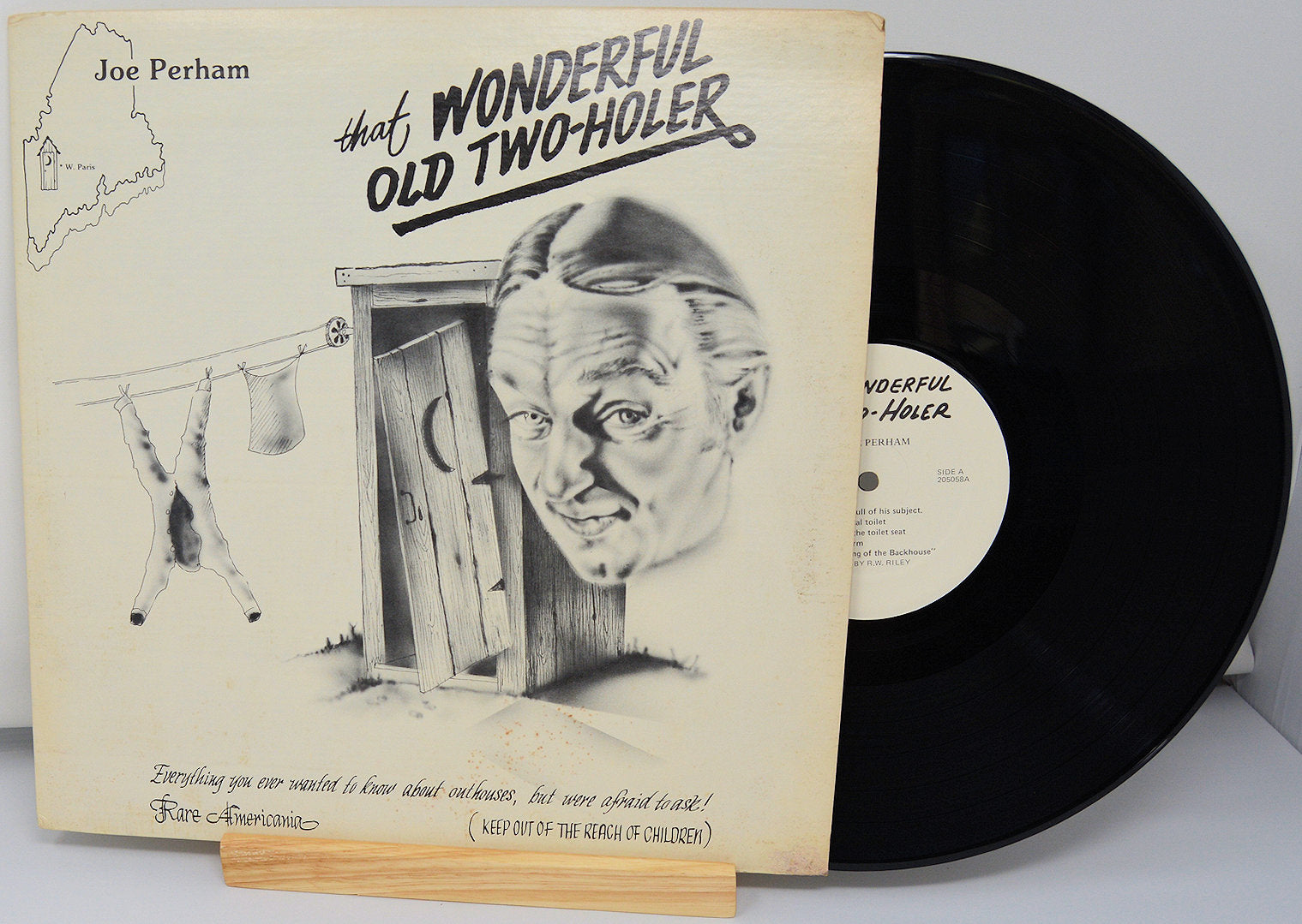 Joe Perham - That Wonderful Old Two-Holer, Vinyl Record – Joe's Albums