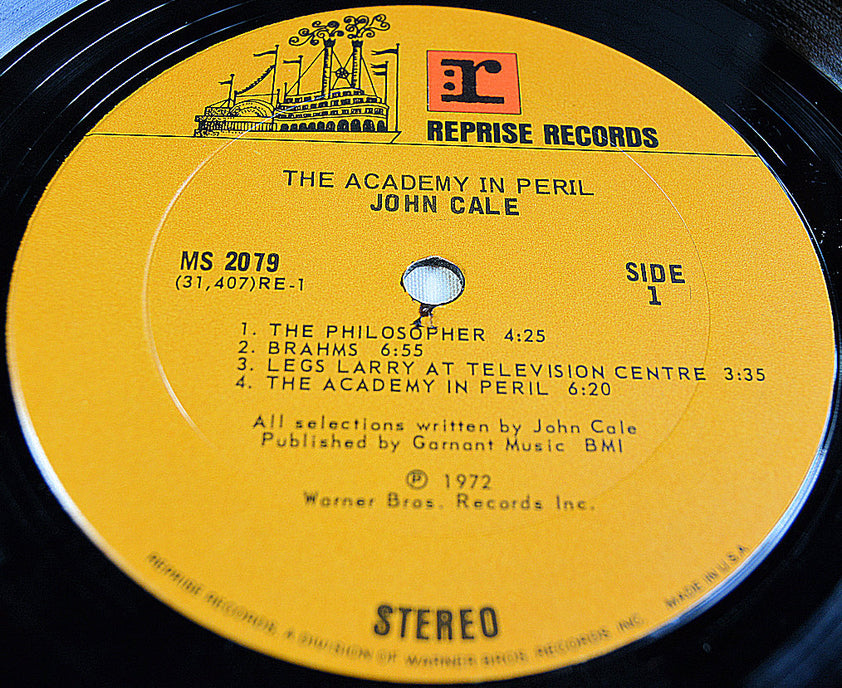 Cale, John - Academy In Peril, Vinyl Record Album LP, Used – Joe's Albums
