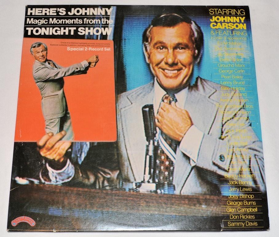 Here's Johnny, Magic Moments From Tonight Show, Vinyl, 2LP, Carson ...