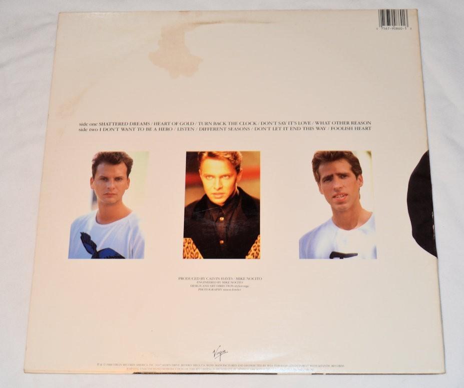 Johnny Hates Jazz - Turn Back The Clock, Vinyl Record Album LP – Joe's ...