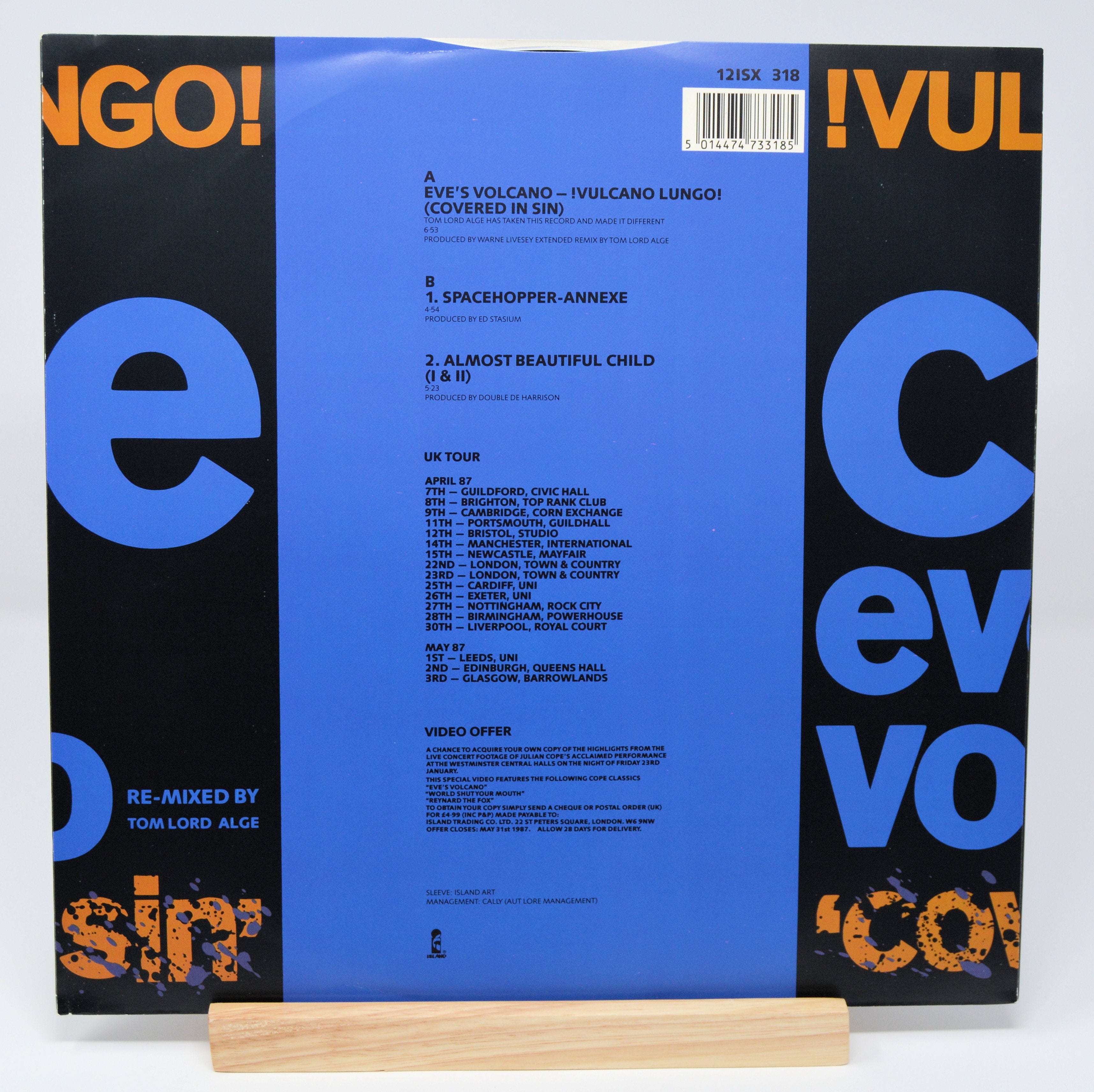 Julian Cope – Eve's Volcano, Vinyl Record Album 12" – Joe's Albums