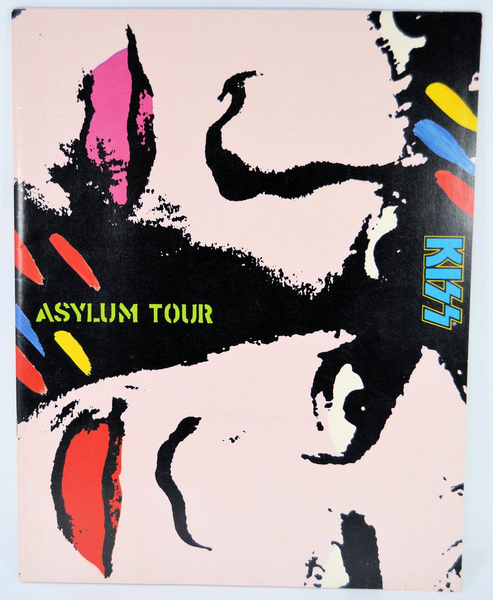 Kiss - Asylum Tour Program, Gene Simmons, Eric Carr, Paul Stanley – Joe ...