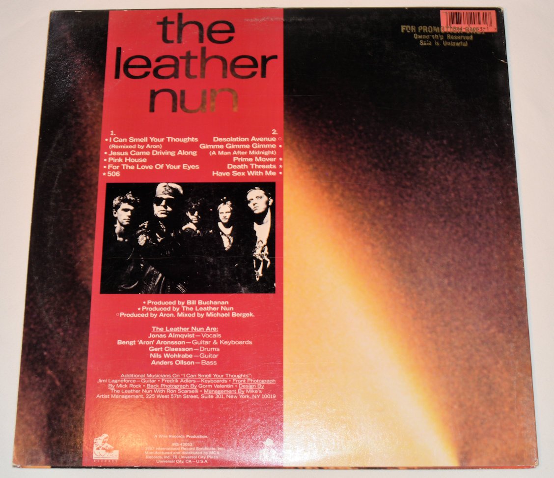 Leather Nun, The - Force Of Habit – Joe's Albums