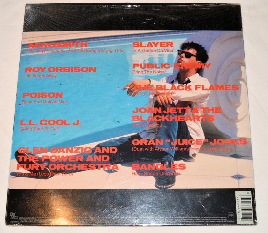 Less Than Zero - Soundtrack, Vinyl Record Album LP – Joe's Albums