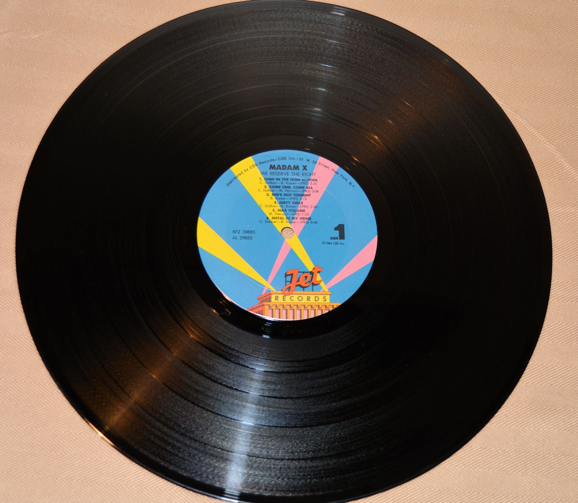 Madam X - We Reserve The Right, Vinyl Record LP, UPC: 074643988513 ...