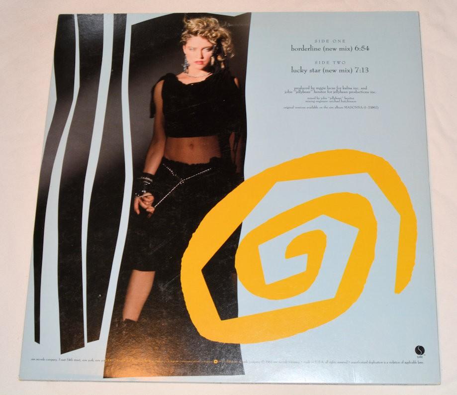 Madonna - Borderline 12", Vinyl Record Album 12", Lucky Star – Joe's Albums