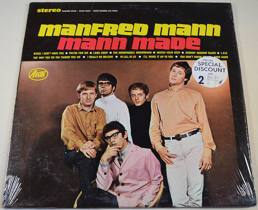 Manfred Mann – Mann Made, Vinyl Record Album LP, Ascot ALS 16024 – Joe ...