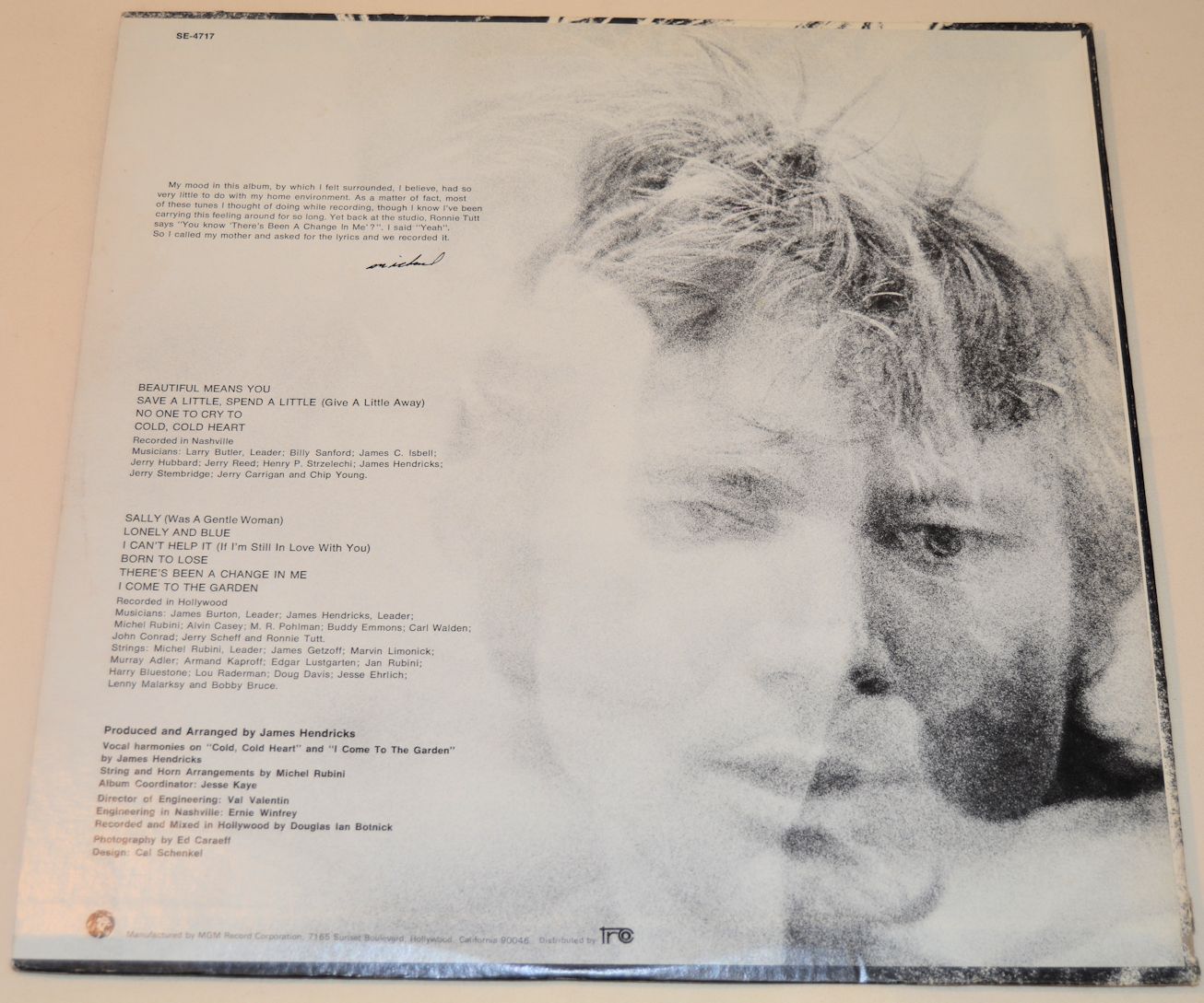 Parks, Michael - Blue – Joe's Albums