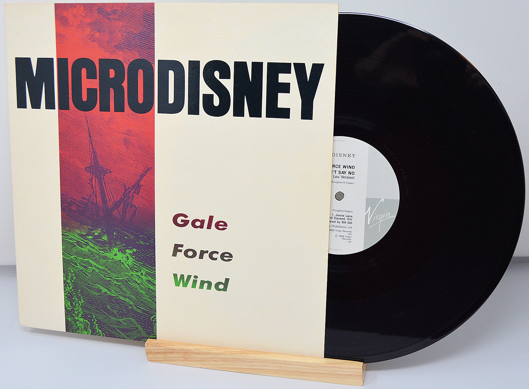 Microdisney – Gale Force Wind, Vinyl Record Album 12" – Joe's Albums