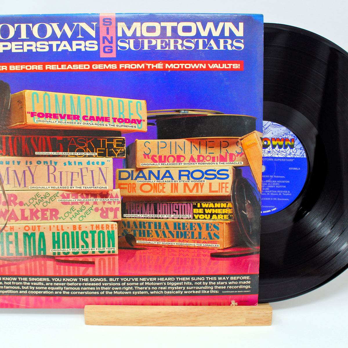 Various – Motown Superstars Sing Motown Superstars, Used Vinyl Record ...