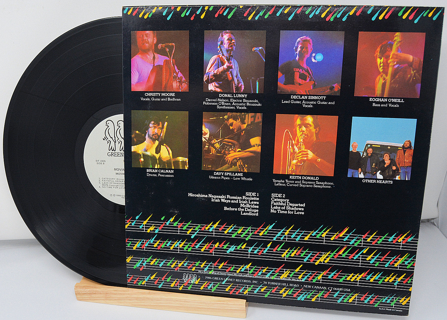 Moving Hearts – Self Titled, Vinyl Record Album LP – Joe's Albums