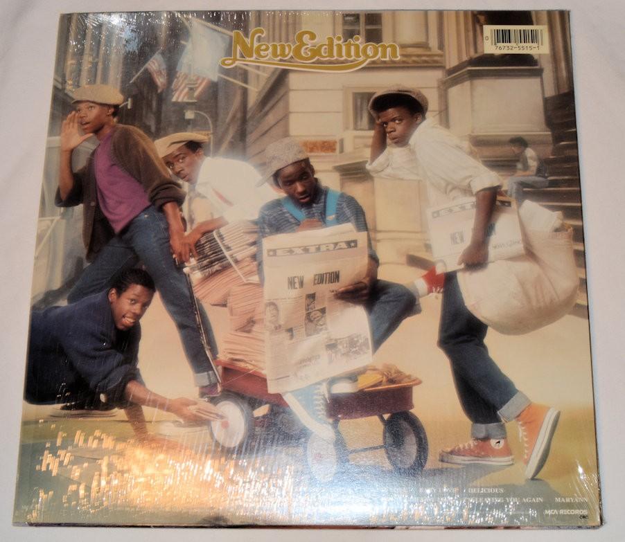 New Edition - Self Titled, Vinyl Record Album LP, Bobby Brown MCA-5515 ...