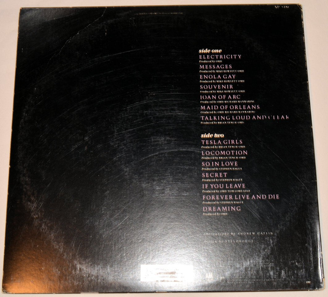 Orchestral Manoeuvres In The Dark - Best Of OMD, Vinyl Record Album LP – Joe's Albums