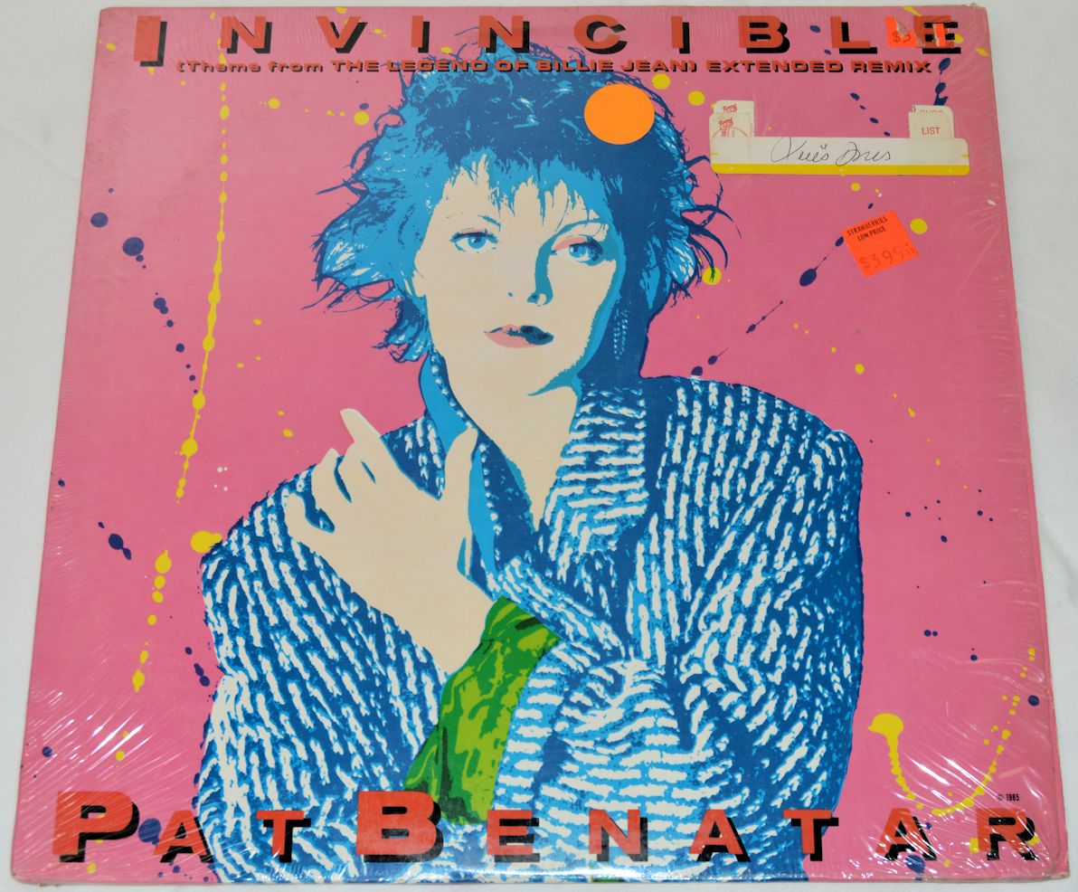 Benatar, Pat - Invincible 12" – Joe's Albums