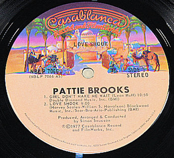 Brooks, Patty - Love Shook, Vinyl, Record Album LP – Joe's Albums