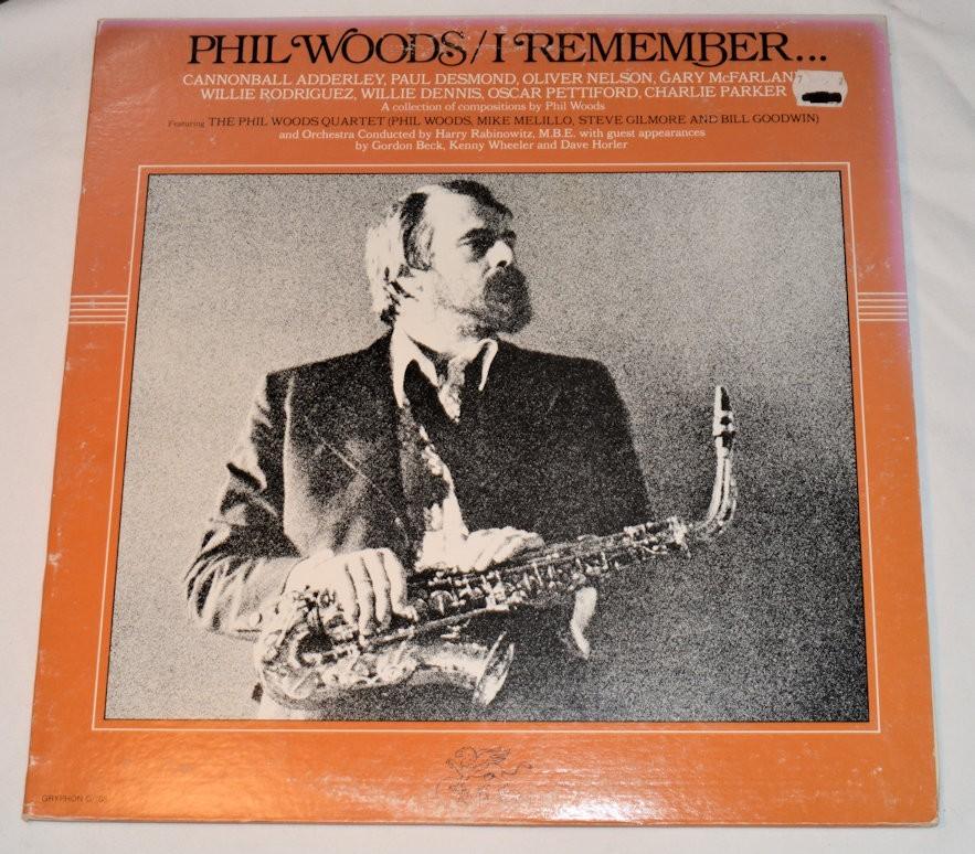 Phil Woods - I Remember, Vinyl Record Album LP, Gryphon – Joe's Albums