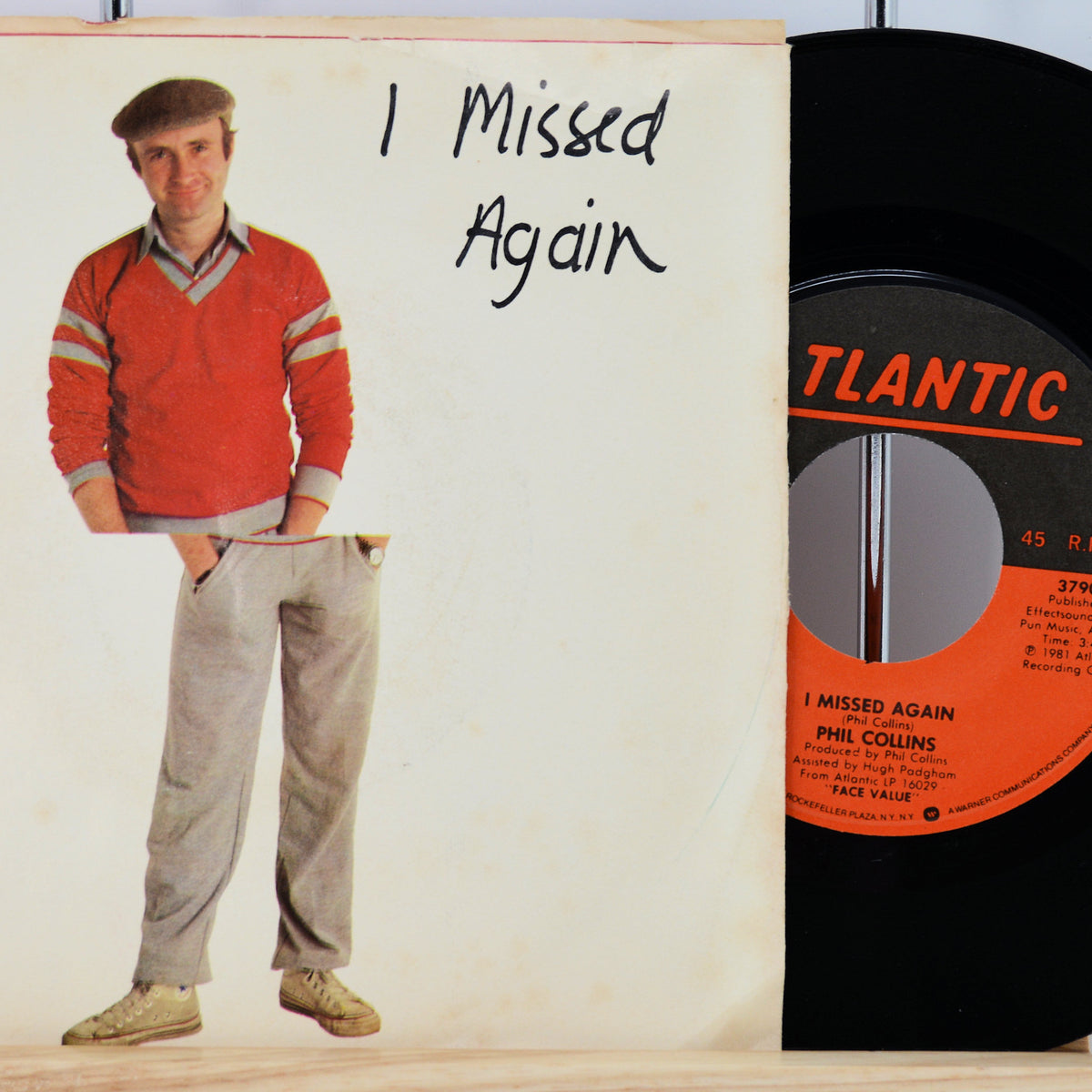 Collins, Phil - I Missed Again, Vinyl Record, 7 Inch, 45RPM – Joe's Albums
