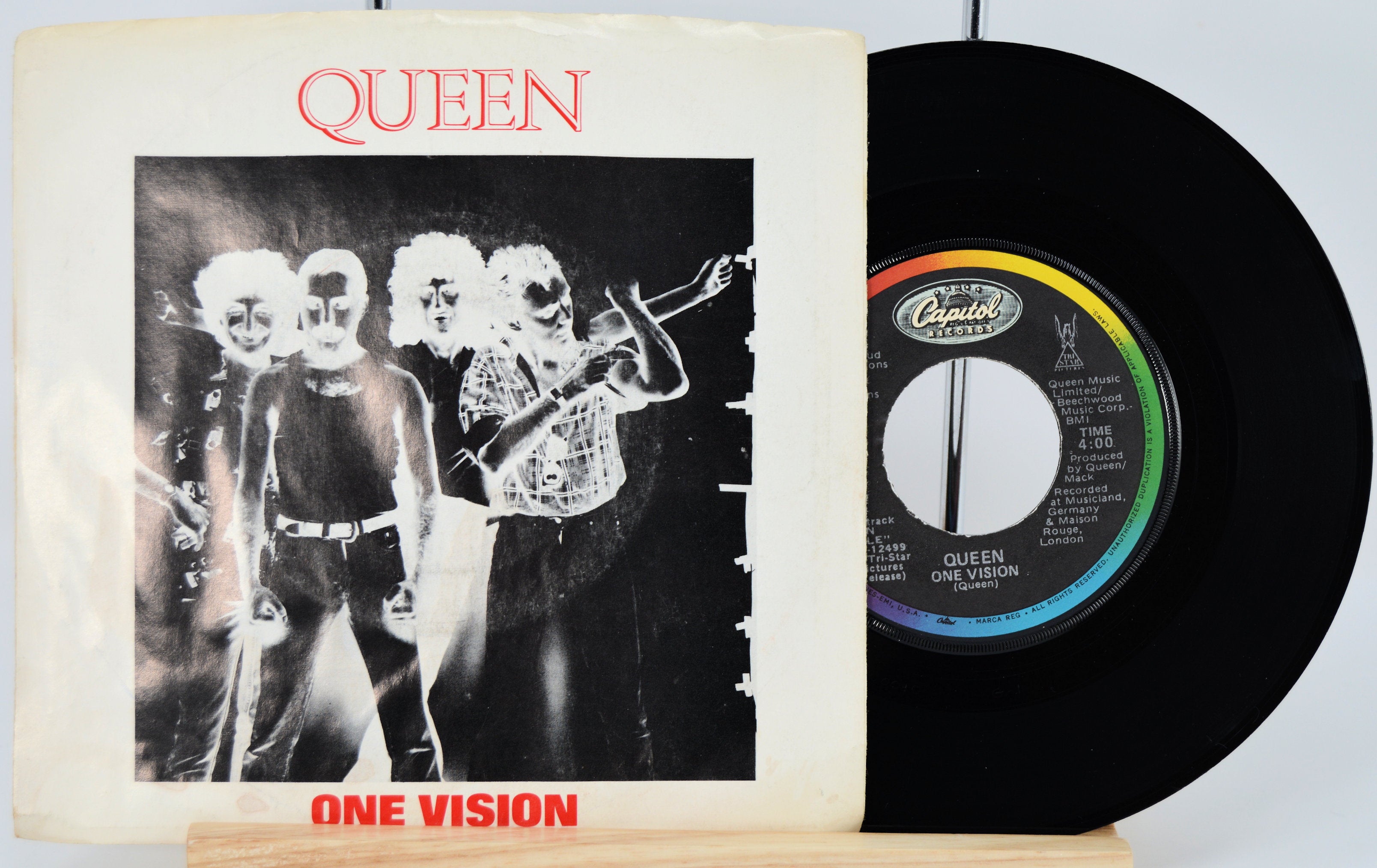 Queen - One Vision, Vinyl Record, 7 Inch, 45RPM – Joe's Albums
