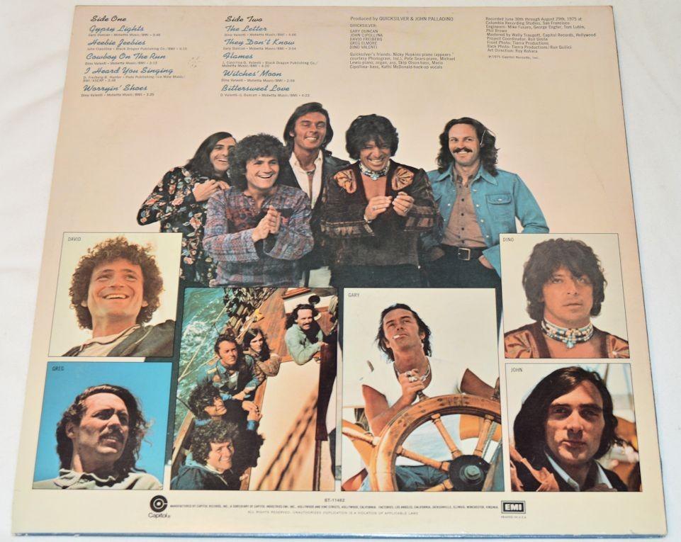 Quicksilver Messenger Service - Solid Silver, Vinyl Record Album LP ...