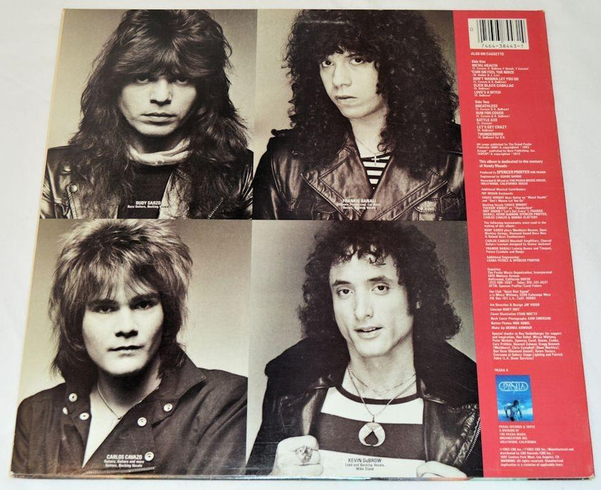 Quiet Riot - Mental Health, Vinyl Record Album LP, Dubrow, Metal – Joe ...