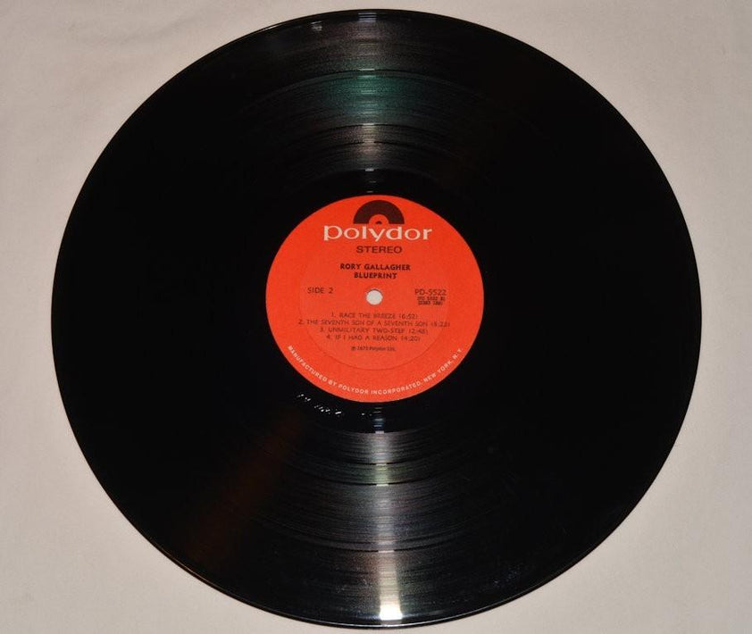 Gallagher, Rory - Blueprint, Vinyl Record Album LP, Polydor 5522 – Joe ...