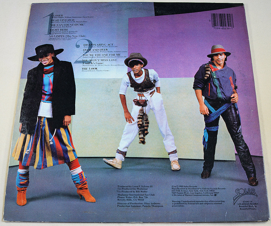 Shalamar - The Look, Vinyl Record Album LP – Joe's Albums