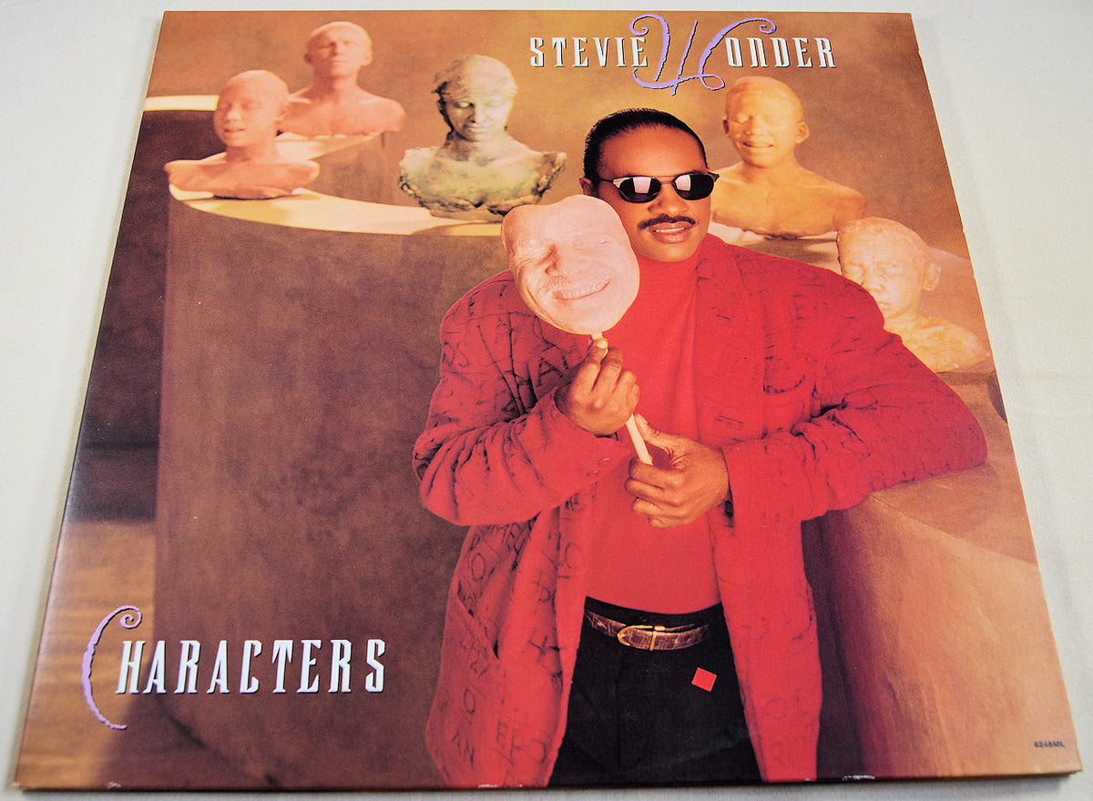 Wonder, Stevie - Characters, Vinyl Record Album LP, Used – Joe's Albums