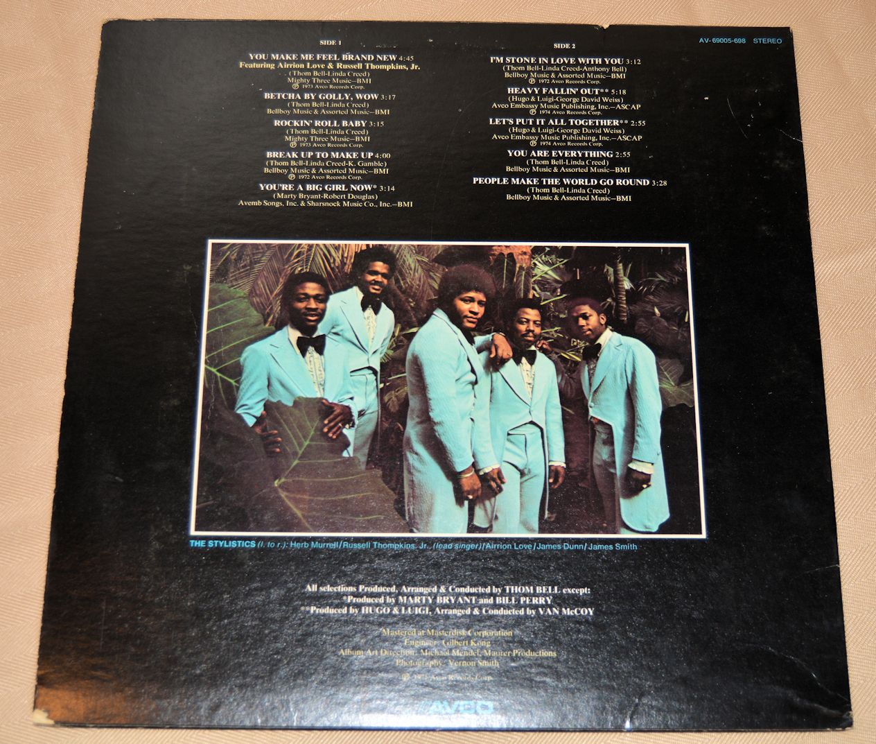 Stylistics, The - The Best Of - Vinyl Record – Joe's Albums