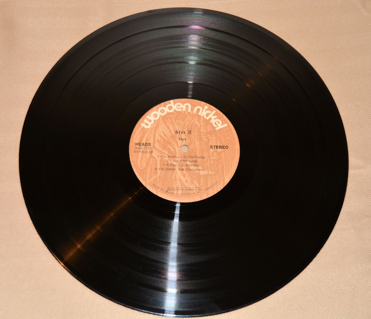 Styx - Styx II, Vinyl Record Album LP, Wooden Nickel, WNS-1012 – Joe's ...