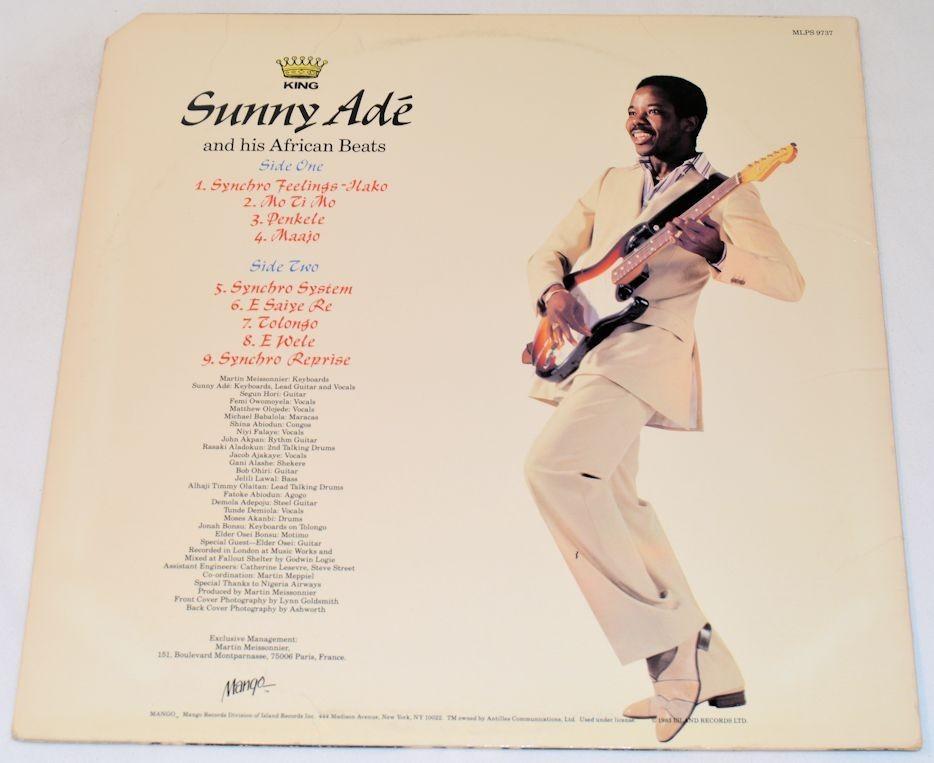 Ade, King Sunny - Synchro System, Vinyl Record Album LP – Joe's Albums