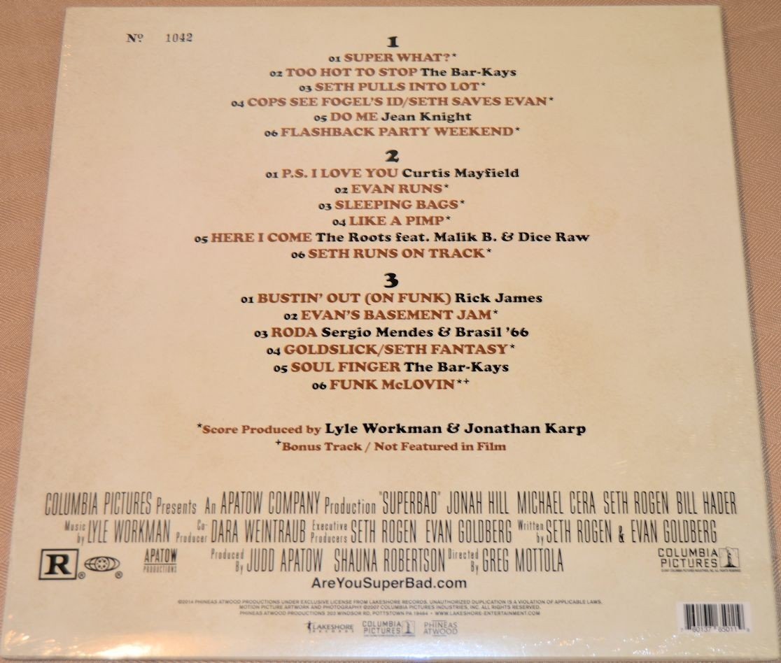 Soundtrack - Superbad – Joe's Albums