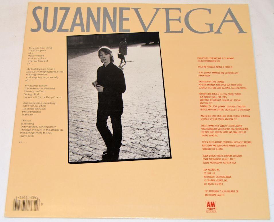 Vega, Suzanne - Suzanne Vega, Vinyl Record Album LP, Used – Joe's Albums
