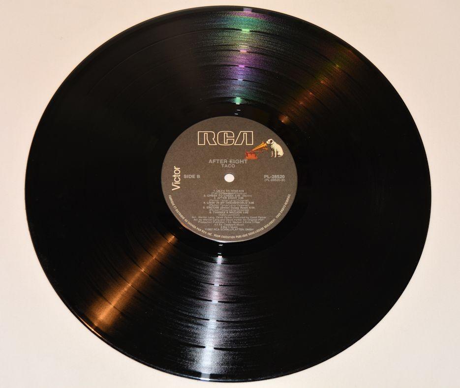 Taco - After Eight, Vinyl Record Album LP, Puttin On The Ritz – Joe's ...