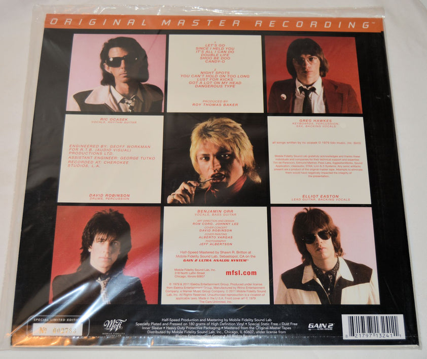 Cars, The - Candy-O, Vinyl Record Album LP, Audiophile, MFSL MoFi – Joe ...