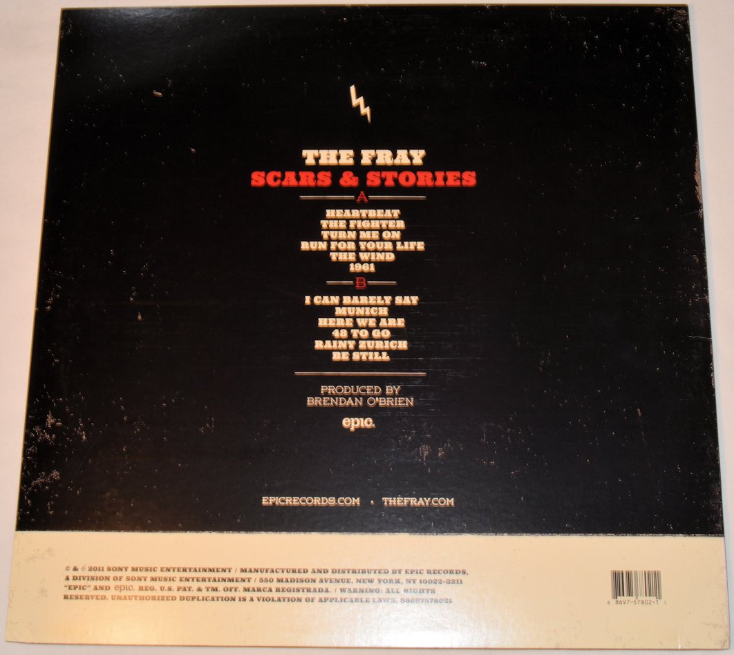 Fray, The - Scars & Stories – Joe's Albums