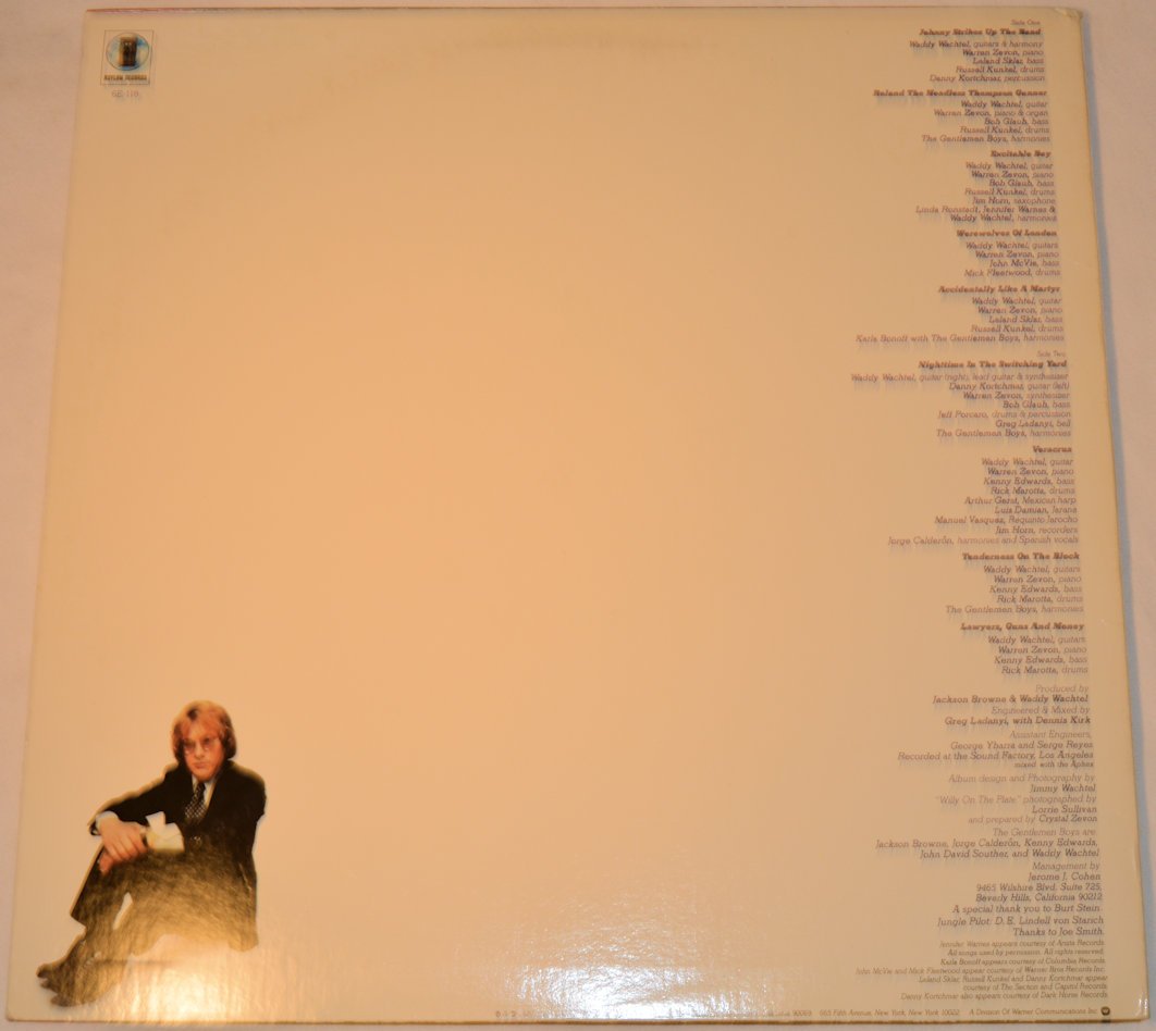 Zevon, Warren - Excitable Boy, Vinyl Record Album LP – Joe's Albums