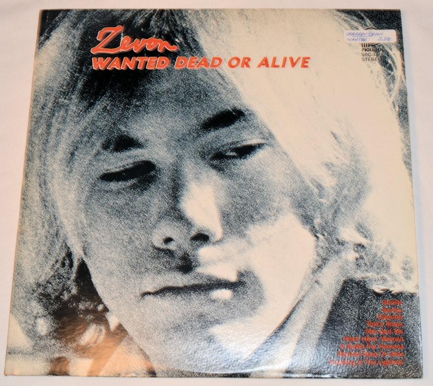 Warren Zevon - Wanted Dead Or Alive, Vinyl Record Album LP – Joe's Albums