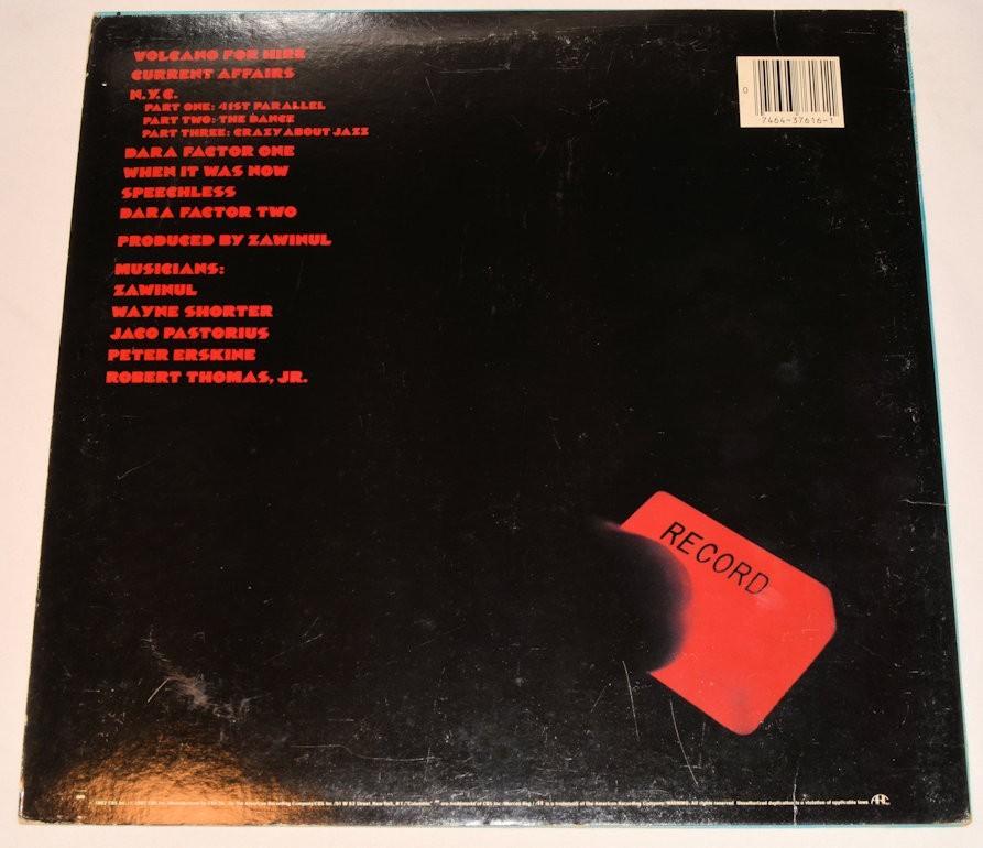 Weather Report - Weather Report, Vinyl Record Album LP, Pastorius – Joe ...