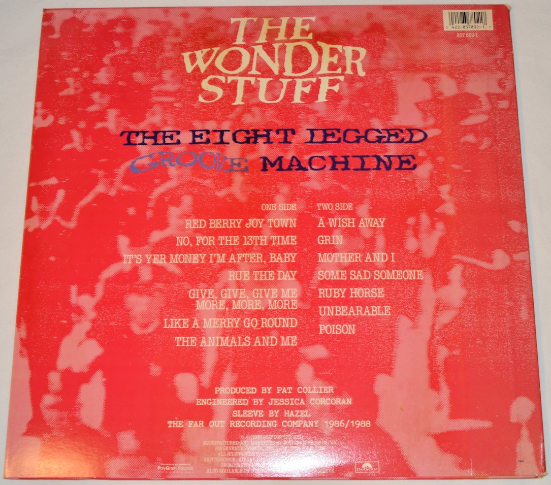 Wonder Stuff, The - Eight Legged Groove Machine – Joe's Albums